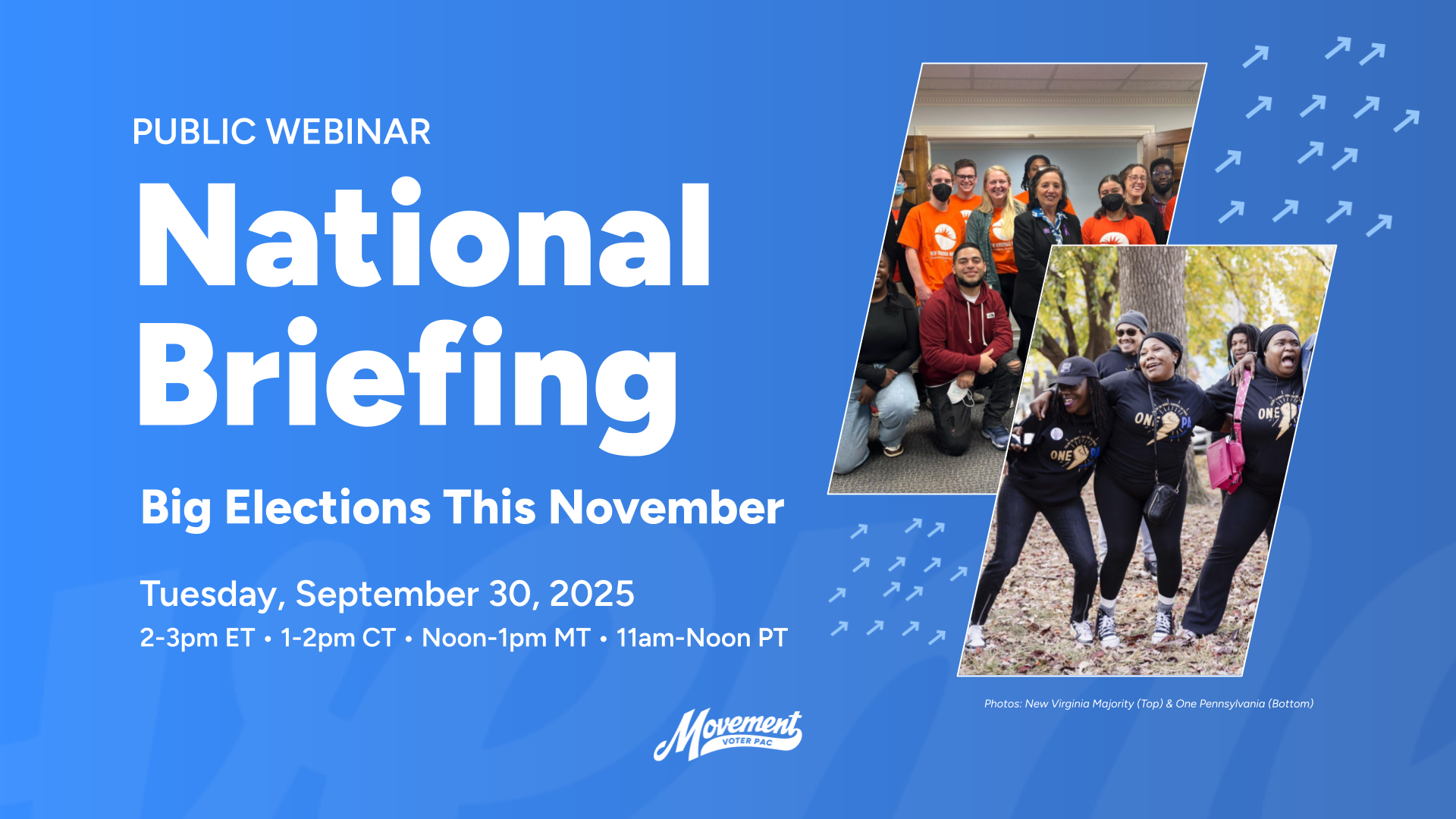 RECAP: National Briefing – Big Elections This November | Movement Voter ...